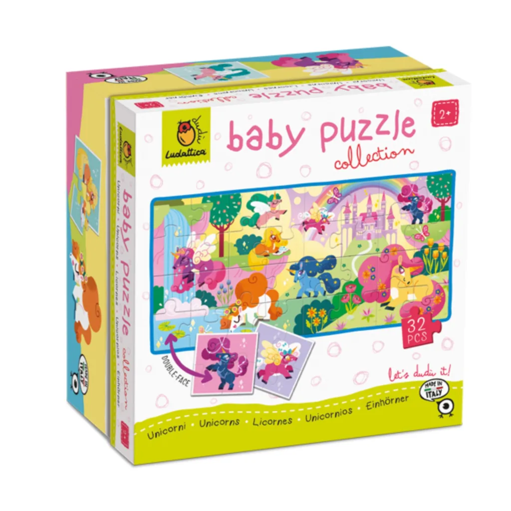 LUDATTICA - BABY PUZZLE - UNICORNIOS - Babyology